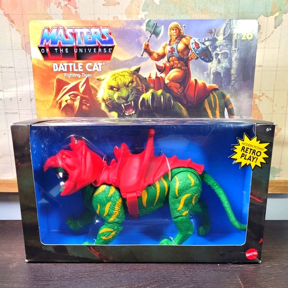Mattel | Toys | Brand New Masters Of The Universe Battle Cat Action Figure | Poshmark